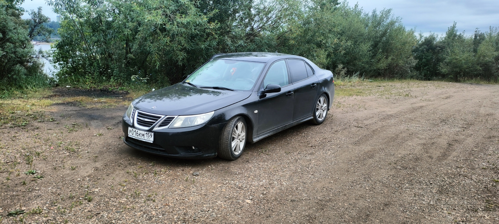 По кочкам — Saab 9-3 (2G), 2,8 л, 2007 года | наблюдение | DRIVE2