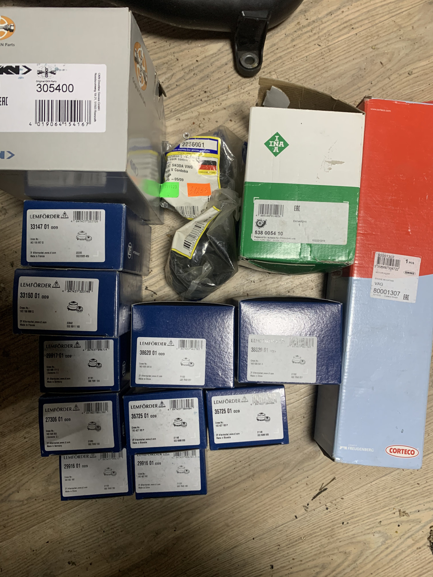 Подготовка к большому ТО — Skoda Superb Combi (Mk2), 2 л, 2010 года ...