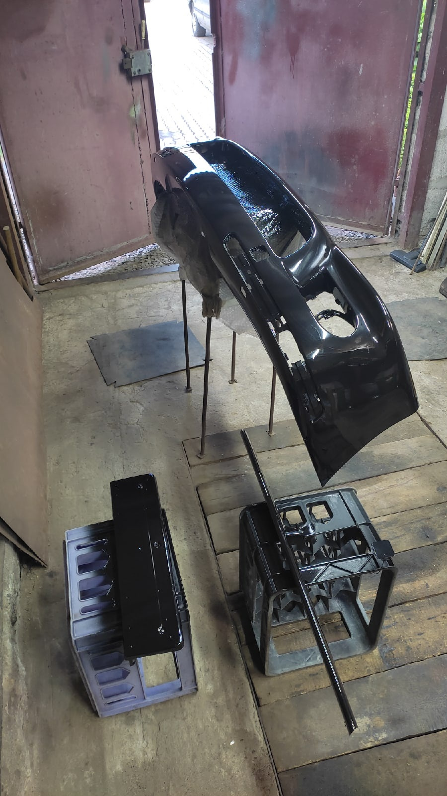 Передний М бампер — BMW 5 series (E39), 2,5 л, 2001 года | своими ...