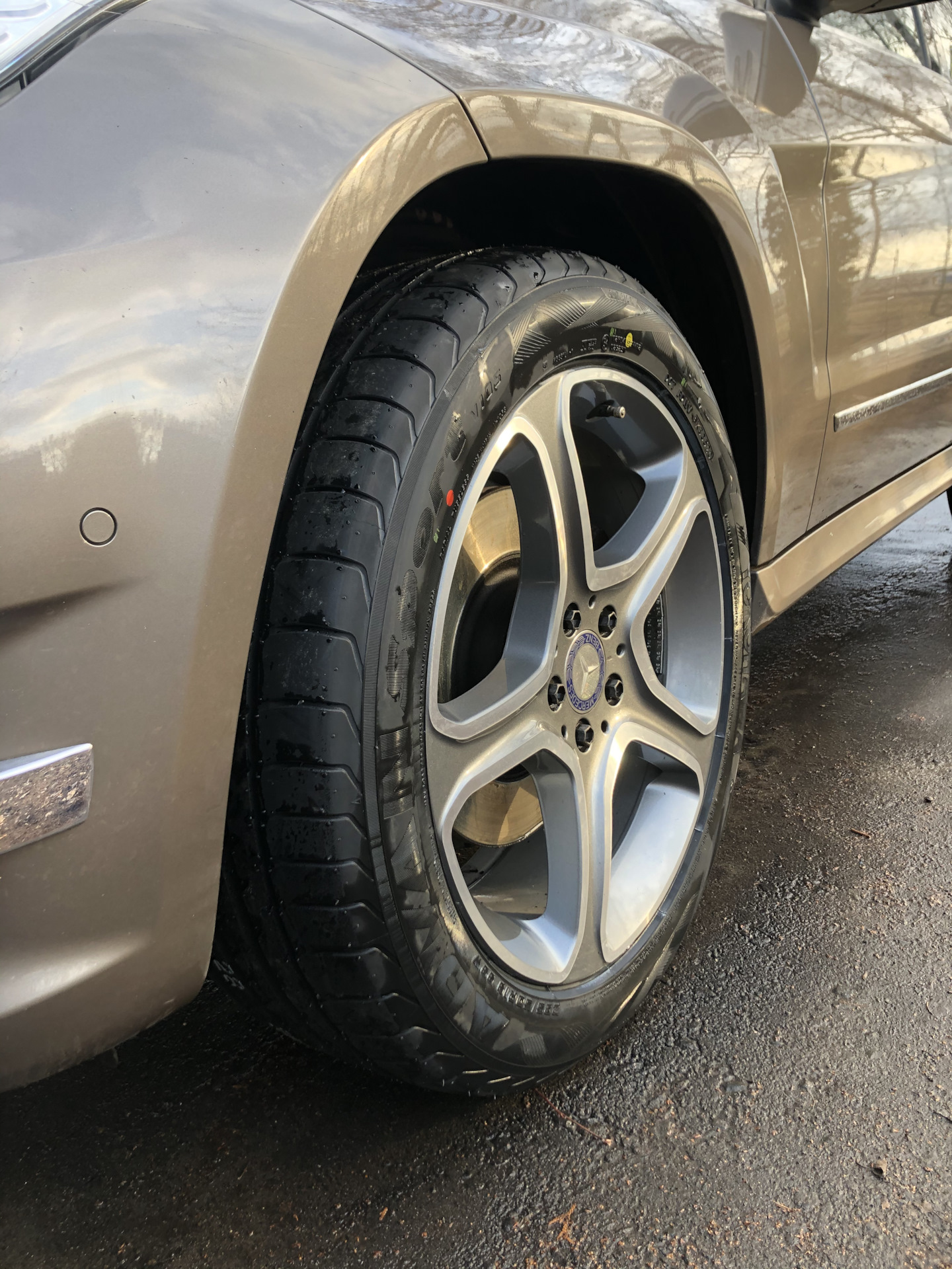 Раз-два и переобулся — Mercedes-Benz GLK-Class (X204), 2,2 л, 2013 года ...