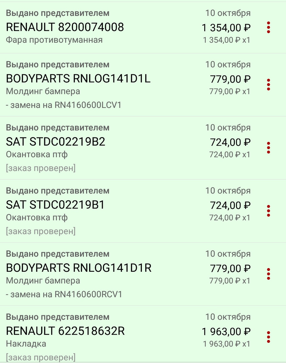 622518632R Молдинг решётки ниж бампера пер RENAULT | Запчасти на DRIVE2