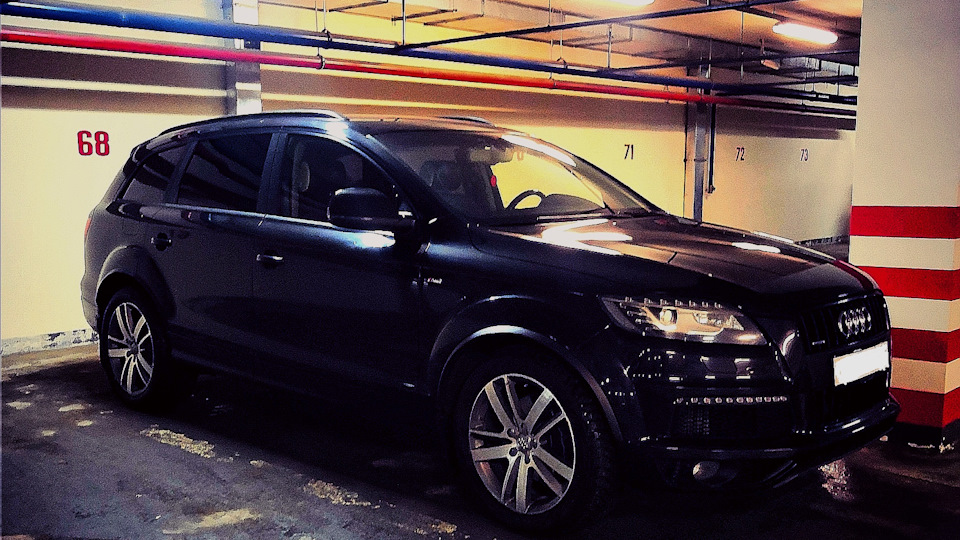 Audi Q7 (1G) 4.2 дизельный 2013 | 4.2 TDI BLACK TRACTOR на DRIVE2