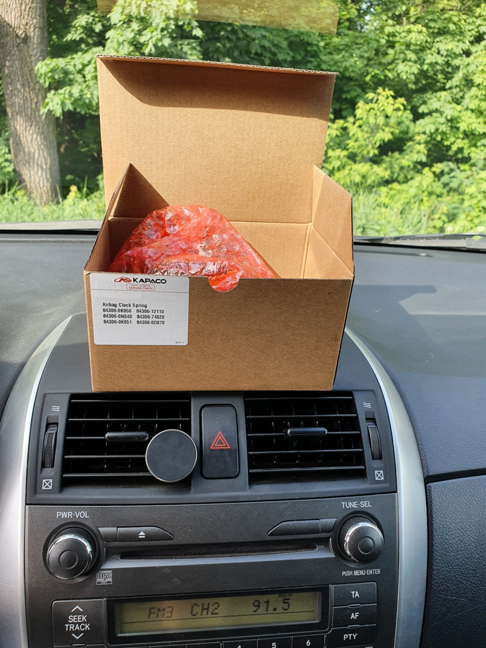 8430612110 КОНТАКТНАЯ ГРУППА ПОДУШКИ БЕЗОПАСНОСТИ TOYOTA COROLLA SED/WG ...