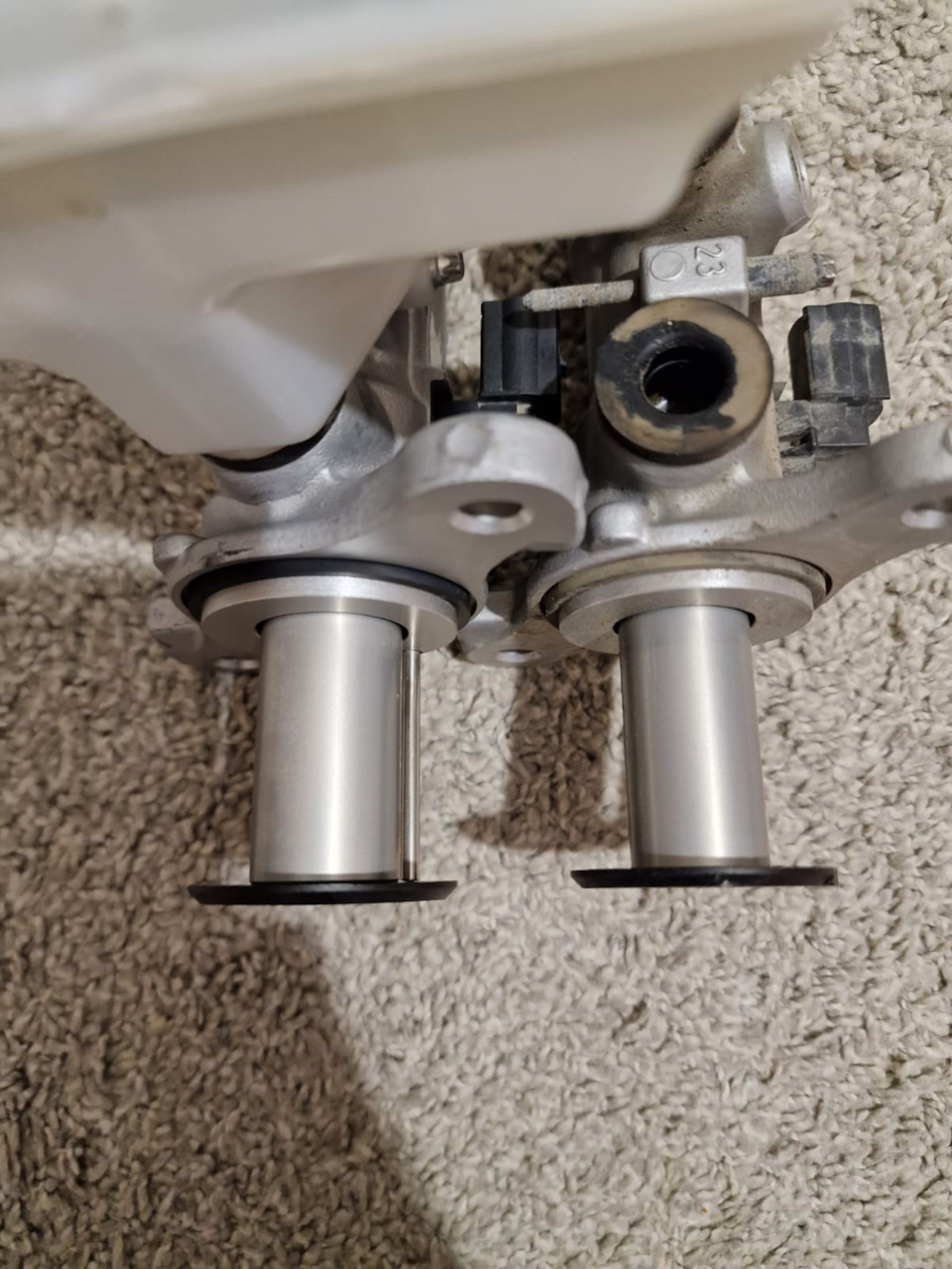 доработка тормозной системы [ГТЦ 25.4] — Skoda Octavia A7 Mk3, 2 л ...