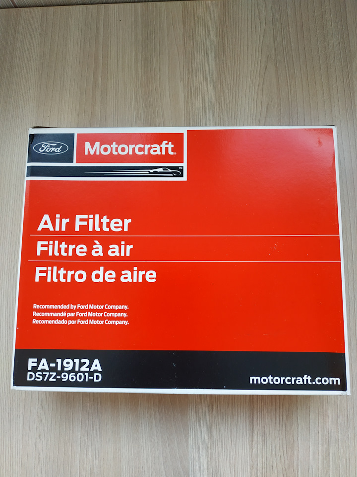 Фильтр воздушный Motorcraft FA1912A на Ford Fusion (2G). | 450 грн в ...
