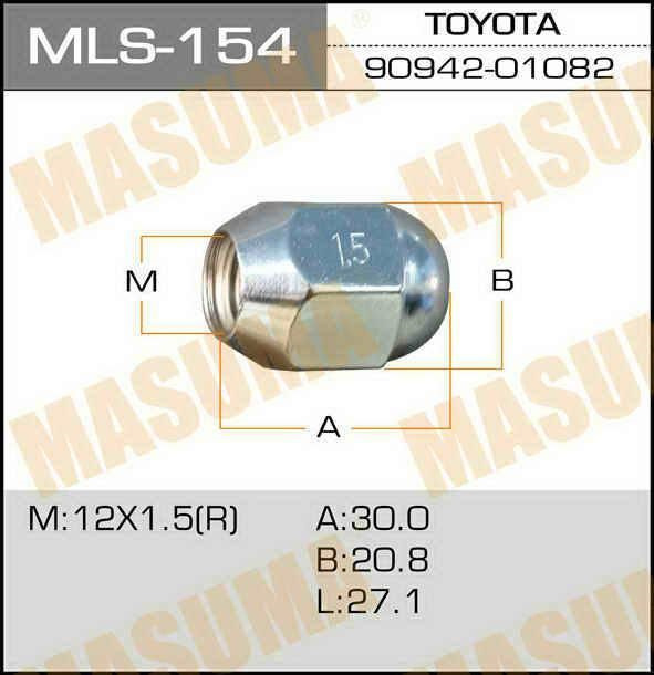 9094201082 Гайка TOYOTA LEXUS | Запчасти на DRIVE2