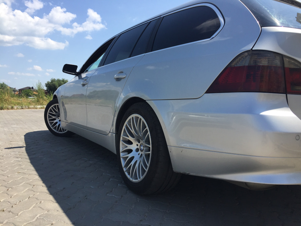 Резина Dunlop sport maxx rt2 245/45 R18 — BMW 5 series Touring (E61), 3 ...