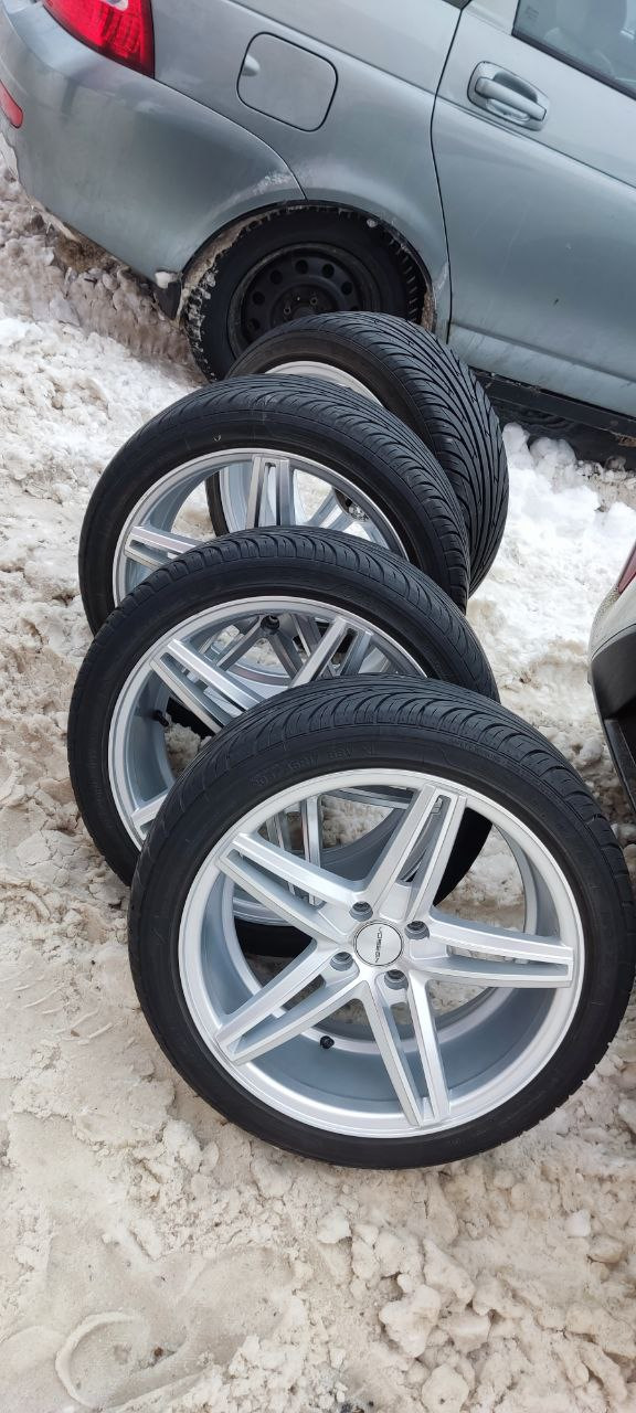 Проданы диски Vossen CV5 R17 — KIA Rio (3G), 1,6 л, 2014 года ...