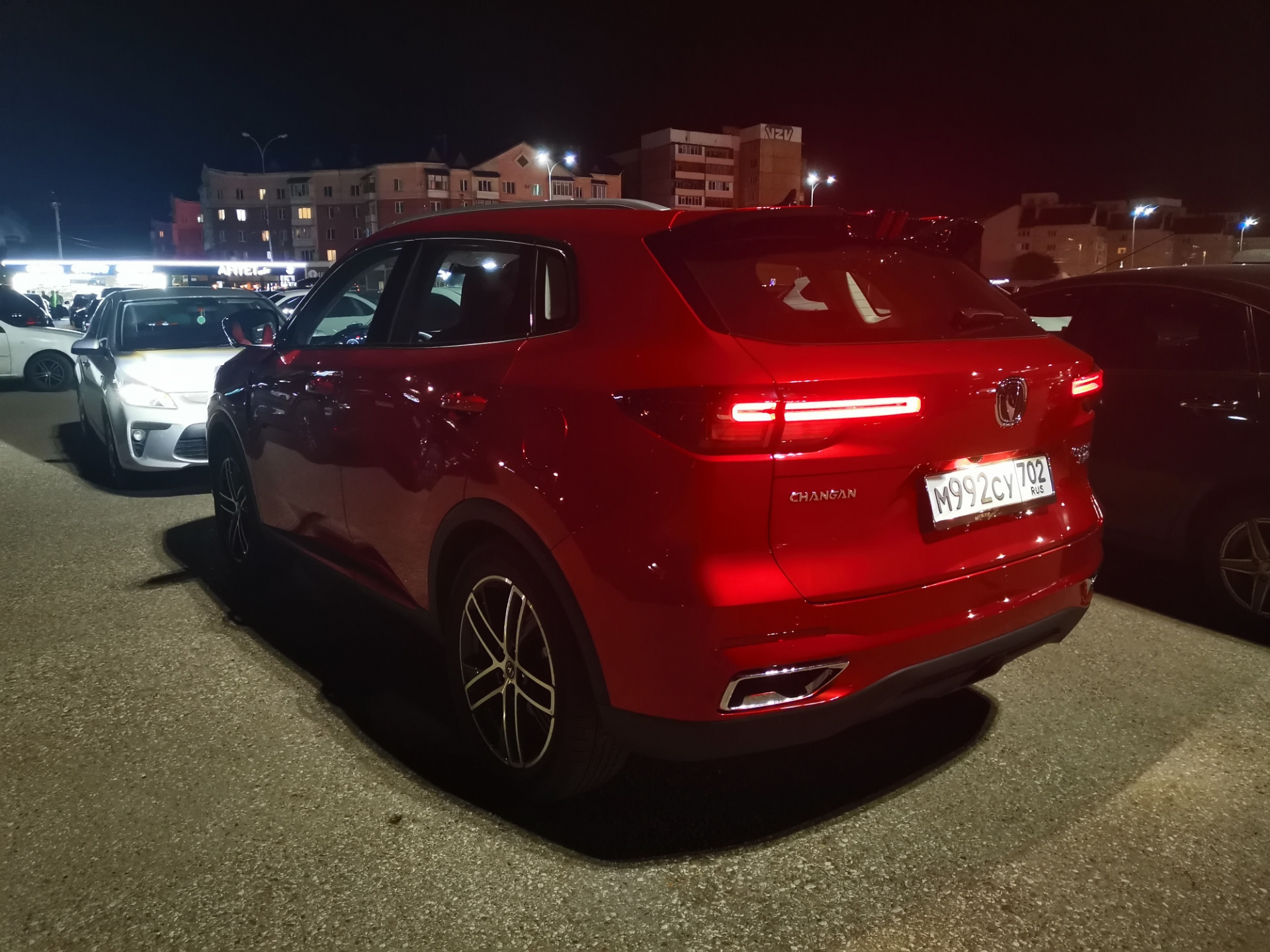 1000 — Changan CS55 Plus (2G), 1,5 л, 2023 года | обкатка | DRIVE2