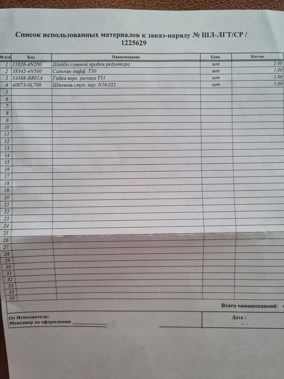 400730L700 Шплинт задней ступицы NISSAN NISSAN INFINITI | Запчасти на ...