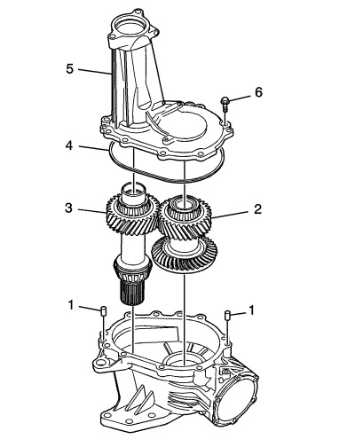 Раздатка 2,4л бензин AWD детали+описание — Chevrolet Captiva (1G), 2,2 ...