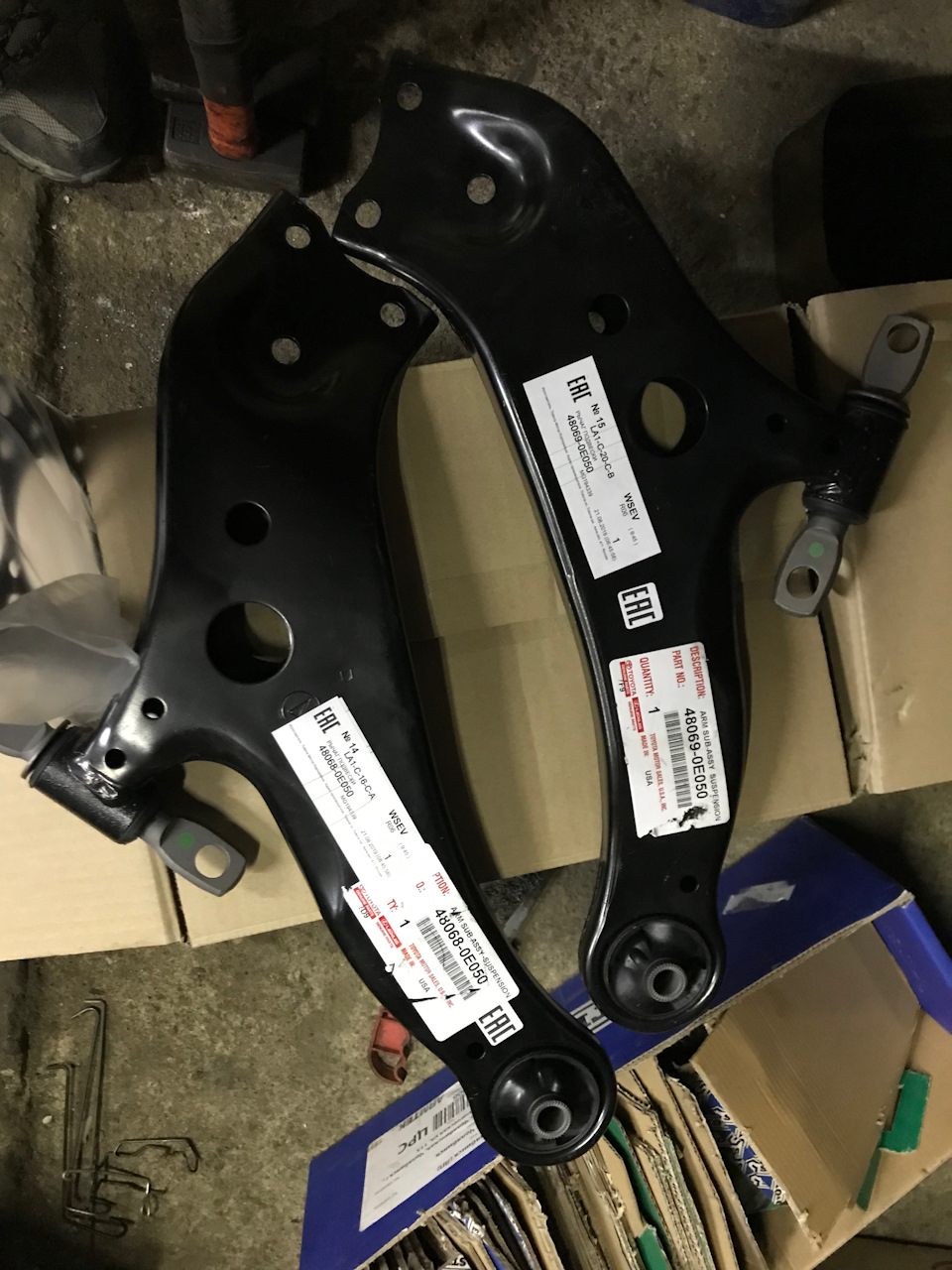 480680E050 Рычаг подвески TOYOTA LEXUS | Запчасти на DRIVE2