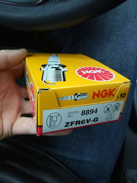ZFR6VG Свеча зажигания 8894 NGK | Запчасти на DRIVE2