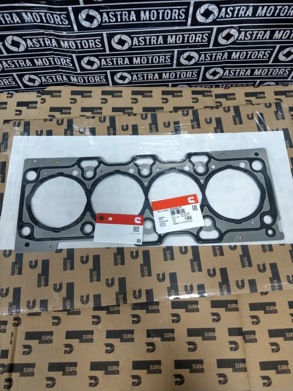 Комплект прокладок оригинал для двигателя Cummins ISF 2.8 на Газель ...