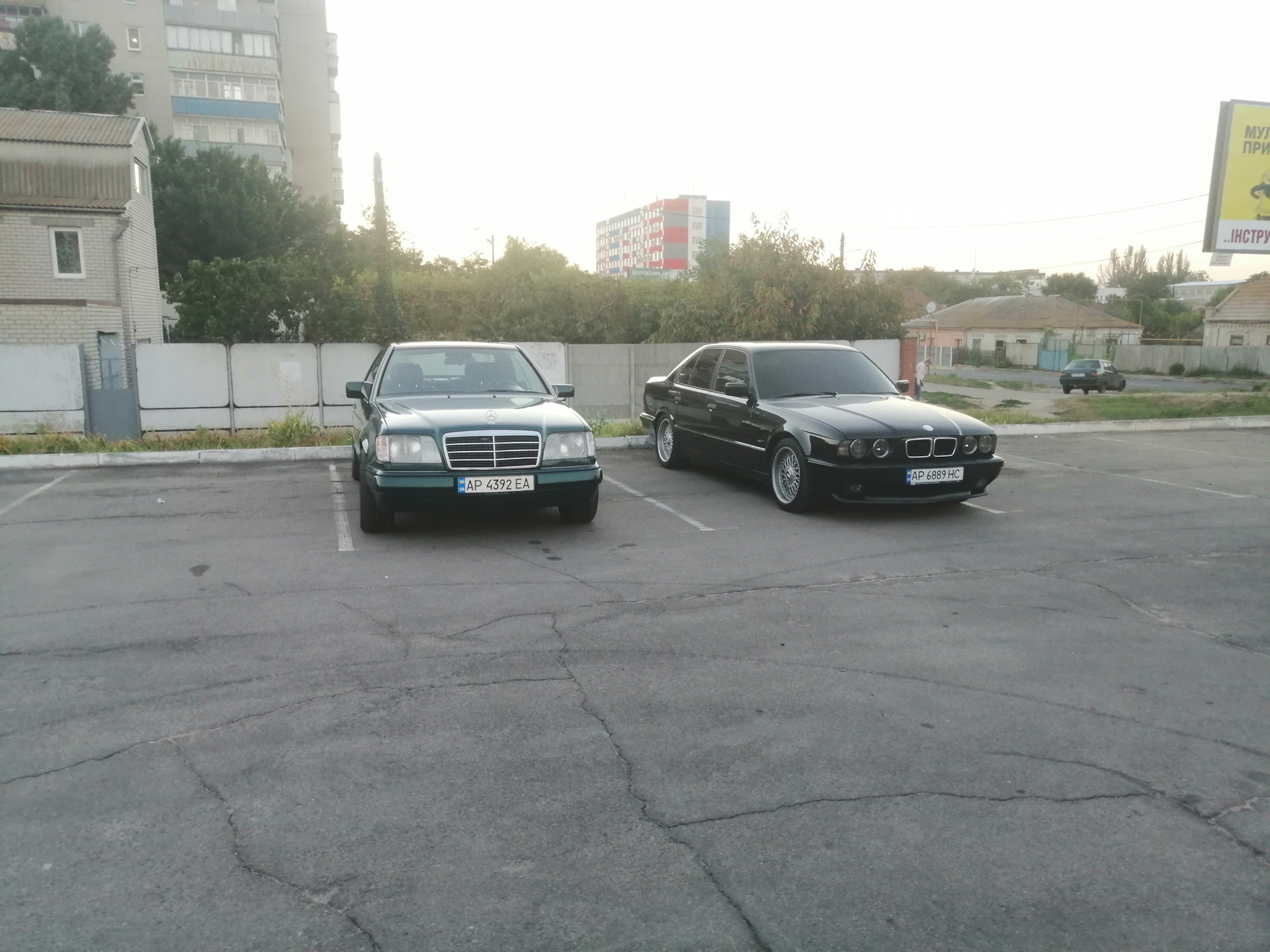 BMW & Mercedes: противостояние переросло в дружбу — BMW 5 series (E34 ...
