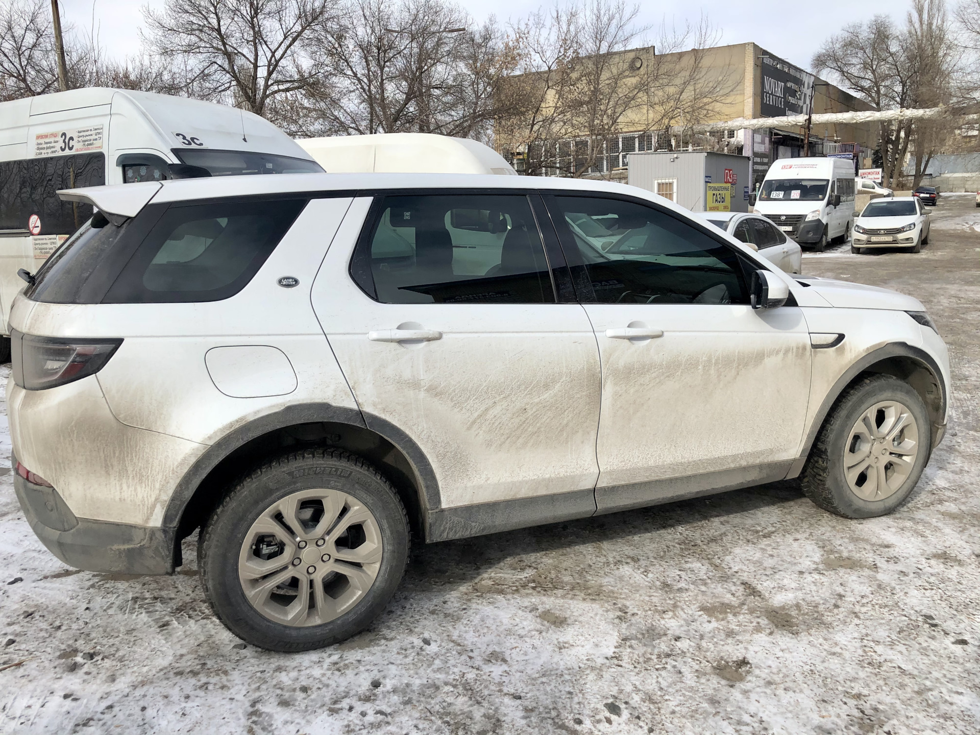 Тонировка llumar atr 35 — Land Rover Discovery Sport (1G), 2 л, 2020 ...