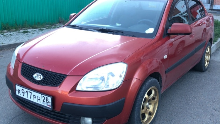 KIA Rio (2G) 1.4 бензиновый 2005 | Pride JB на DRIVE2