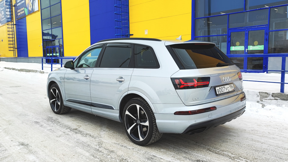 Небольшая фотосессия — Audi Q7 (2G), 3 л, 2019 года | фотография | DRIVE2