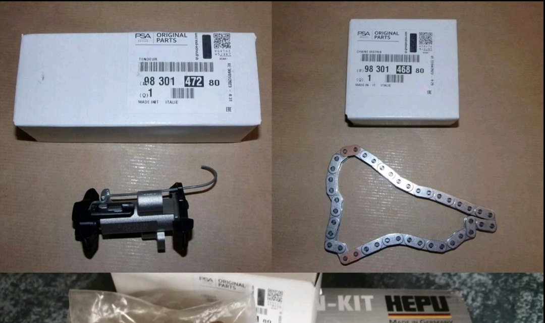 Цепь — Peugeot 308 (2G), 1,5 л, 2018 года | плановое ТО | DRIVE2