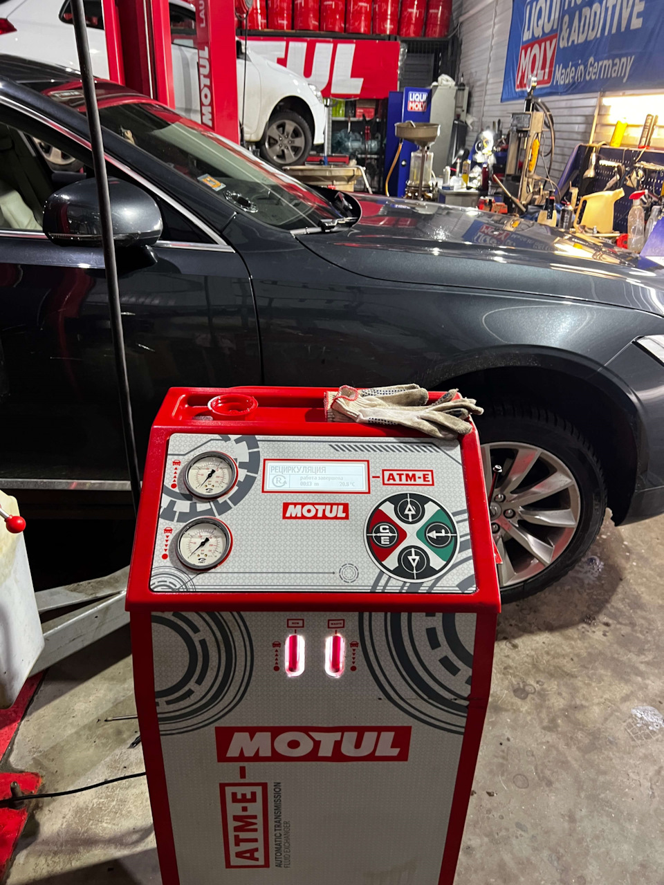 Замена масла в АКПП Volvo S90 Aisin Tg-81sc в СПб — Motul Team на DRIVE2