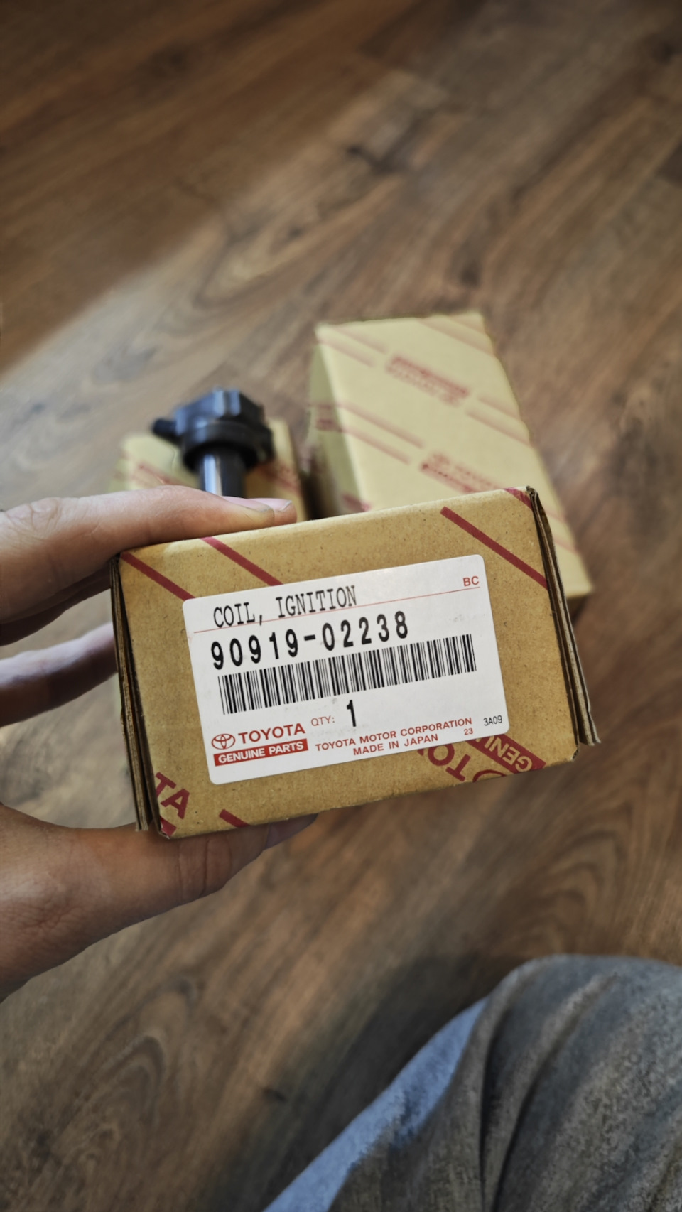 Фильтр и катушки — Toyota Corolla (120), 1,8 л, 2004 года | запчасти ...