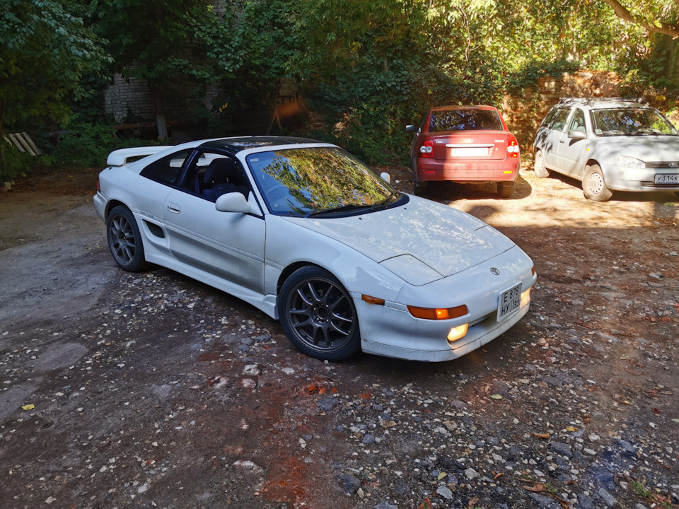 Установка порогов Bomex Mr2 — Toyota MR2 (2G), 2 л, 1995 года ...