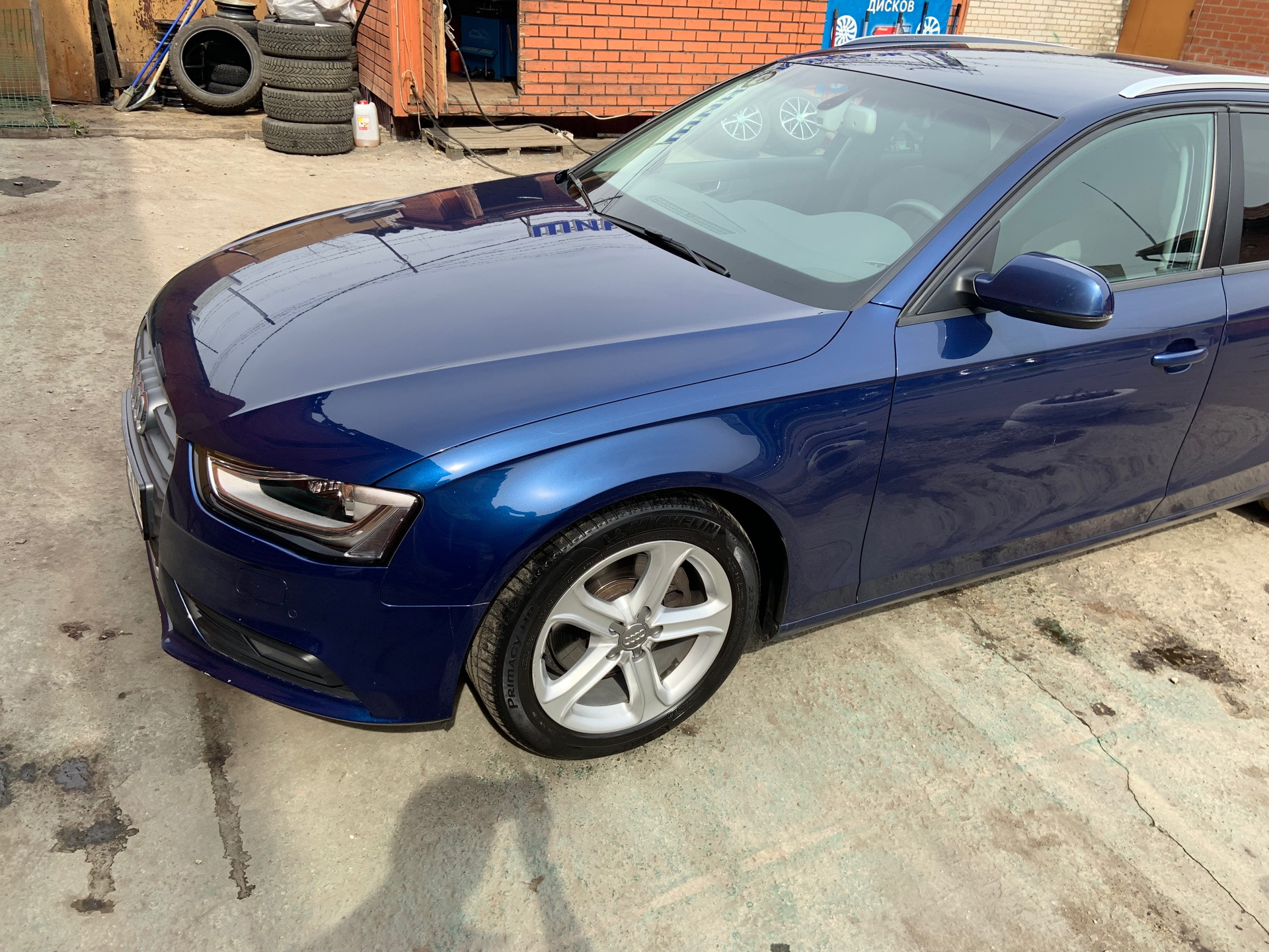 ДТП и ремонт по ОСАГО — Audi A4 Avant (B8), 1,8 л, 2013 года | ДТП | DRIVE2