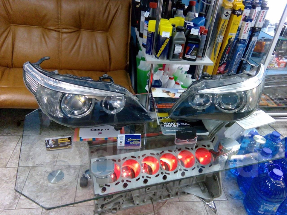 63127165571 Биксеноновая фара AHL Л BMW | Запчасти на DRIVE2