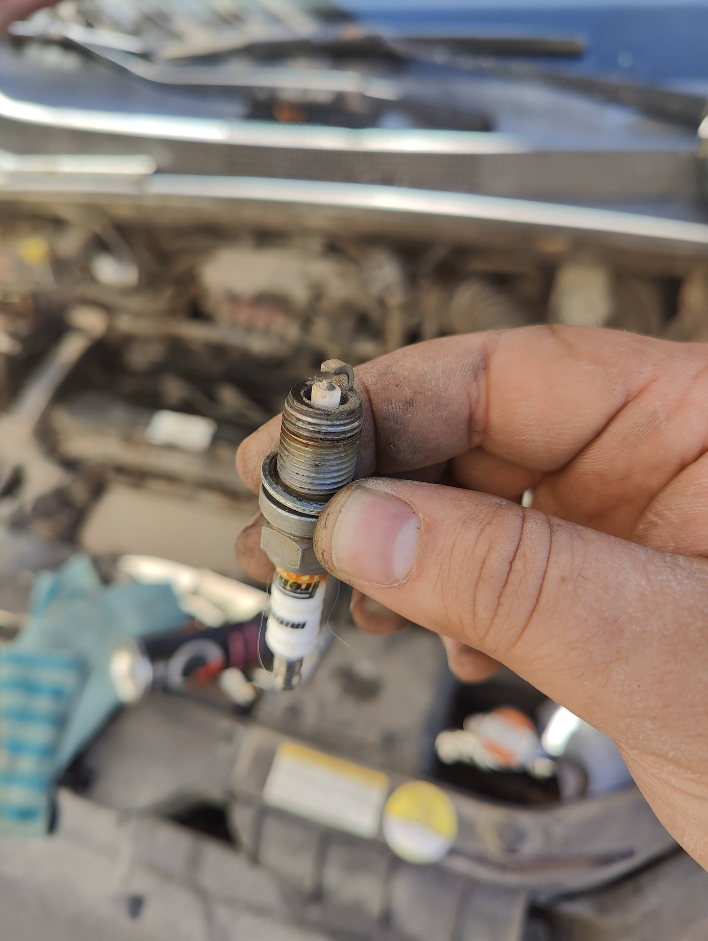 Немного ТО, Замена ВВ проводов, подшибника и прочее — Hyundai Tucson ...