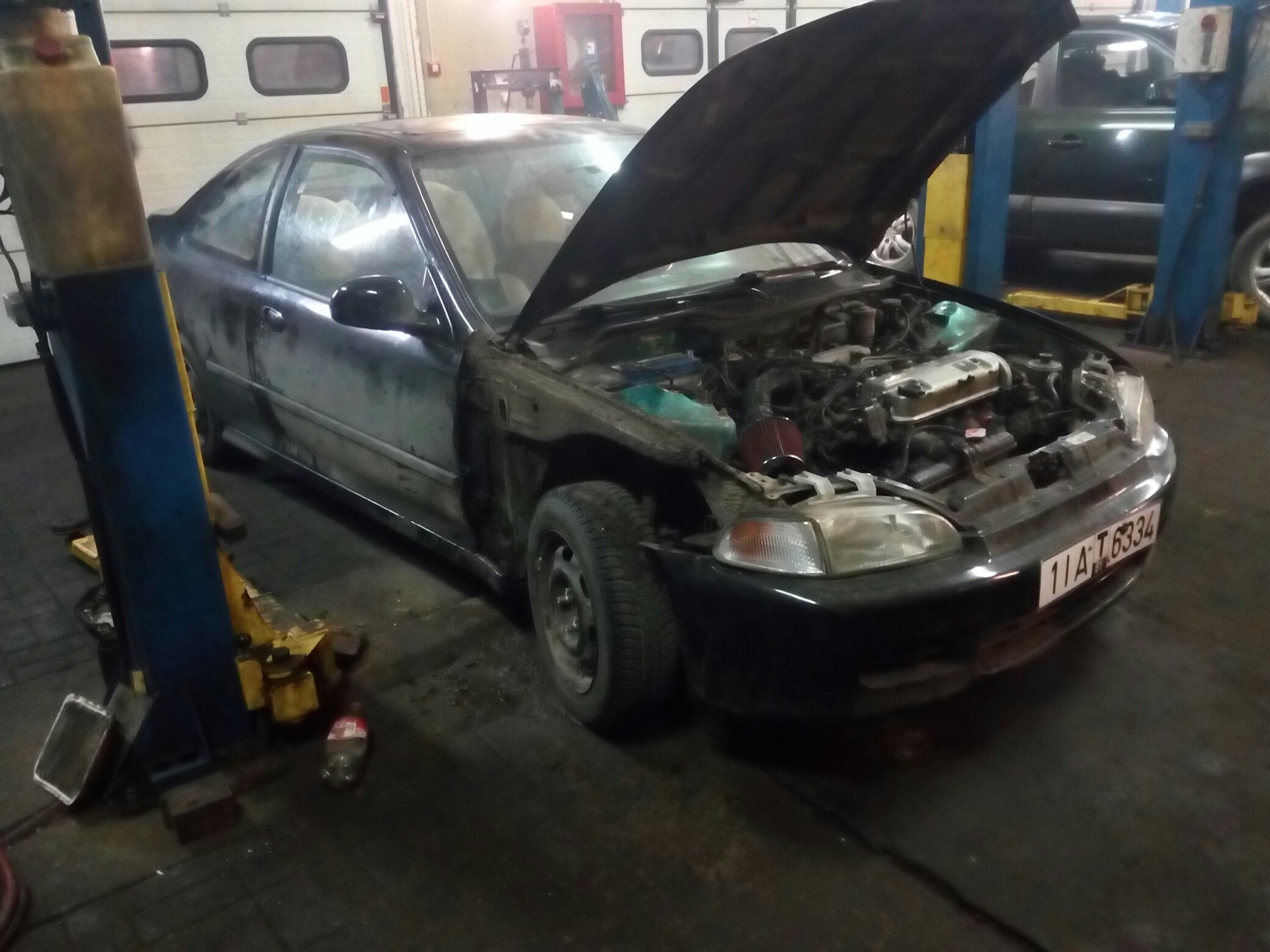 Первые действия — Honda Civic (5G), 1,5 л, 1994 года | своими руками | DRIVE2