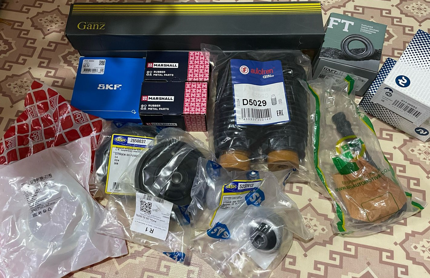 Комплексная профилактика подвески Citroen C4 B7 — Citroen C4 L, 1,6 л ...