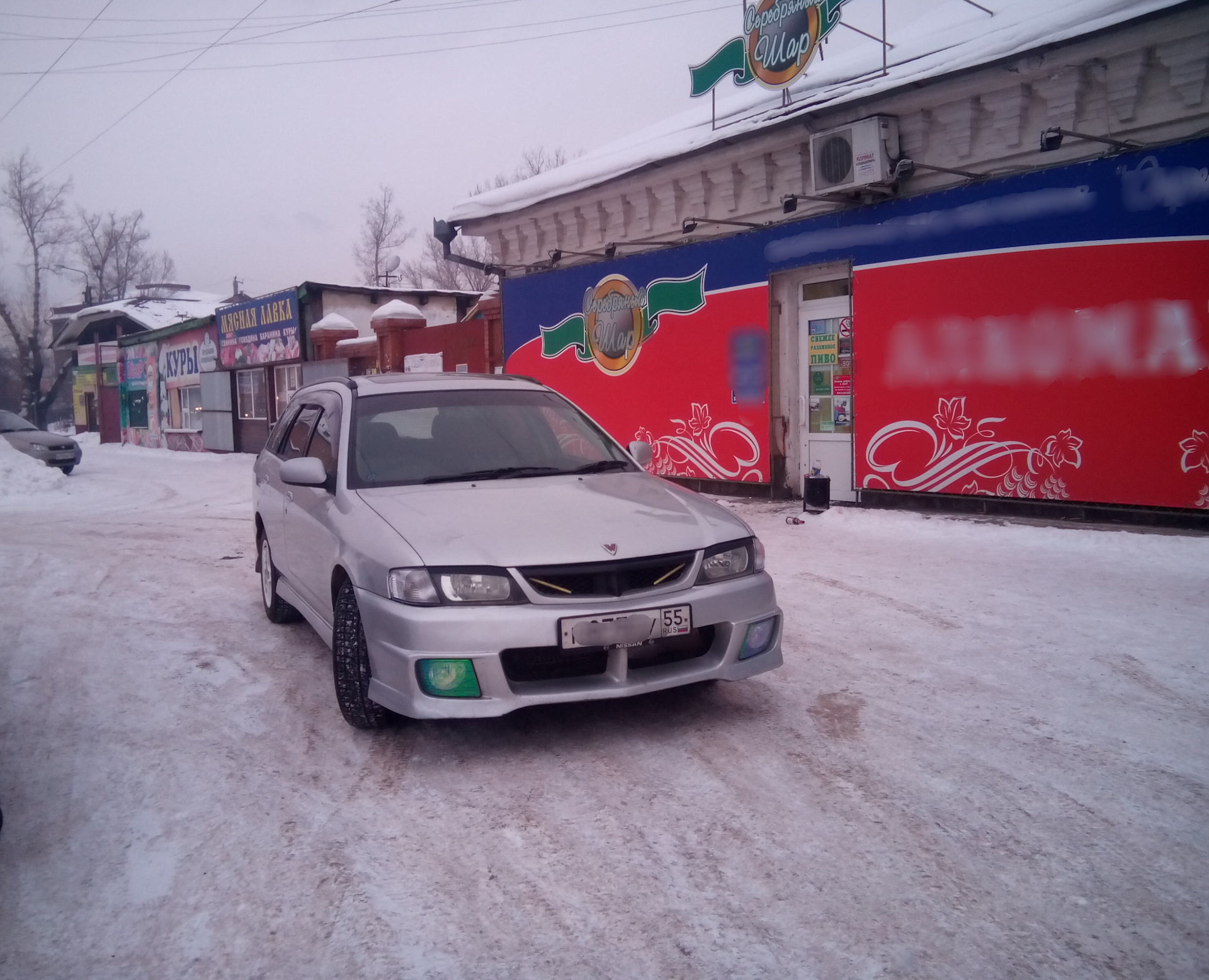 БЕЛЫЕ ГАБАРИТЫ… — Nissan Wingroad (Y11), 1,5 л, 2001 года | тюнинг | DRIVE2