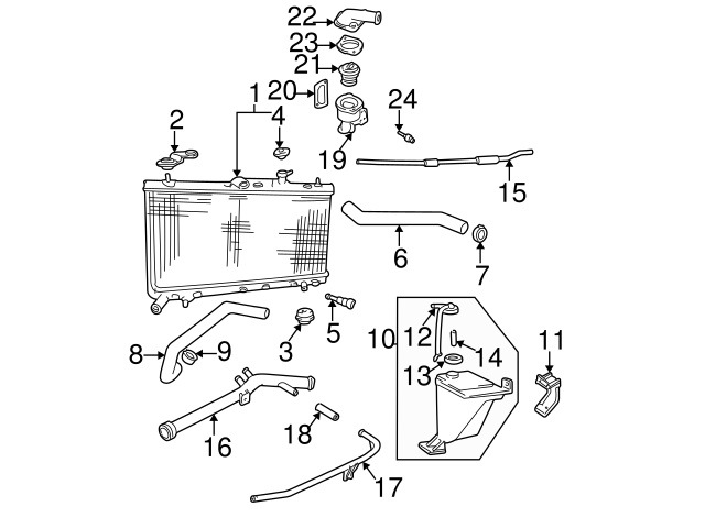 2531025050 Радиатор сод (mкпп) Accent KIA HYUNDAI | Запчасти на DRIVE2