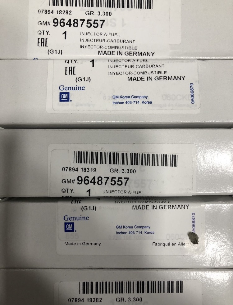 Выбор инжектора — Chevrolet Lacetti Sedan, 1,8 л, 2009 года | запчасти ...