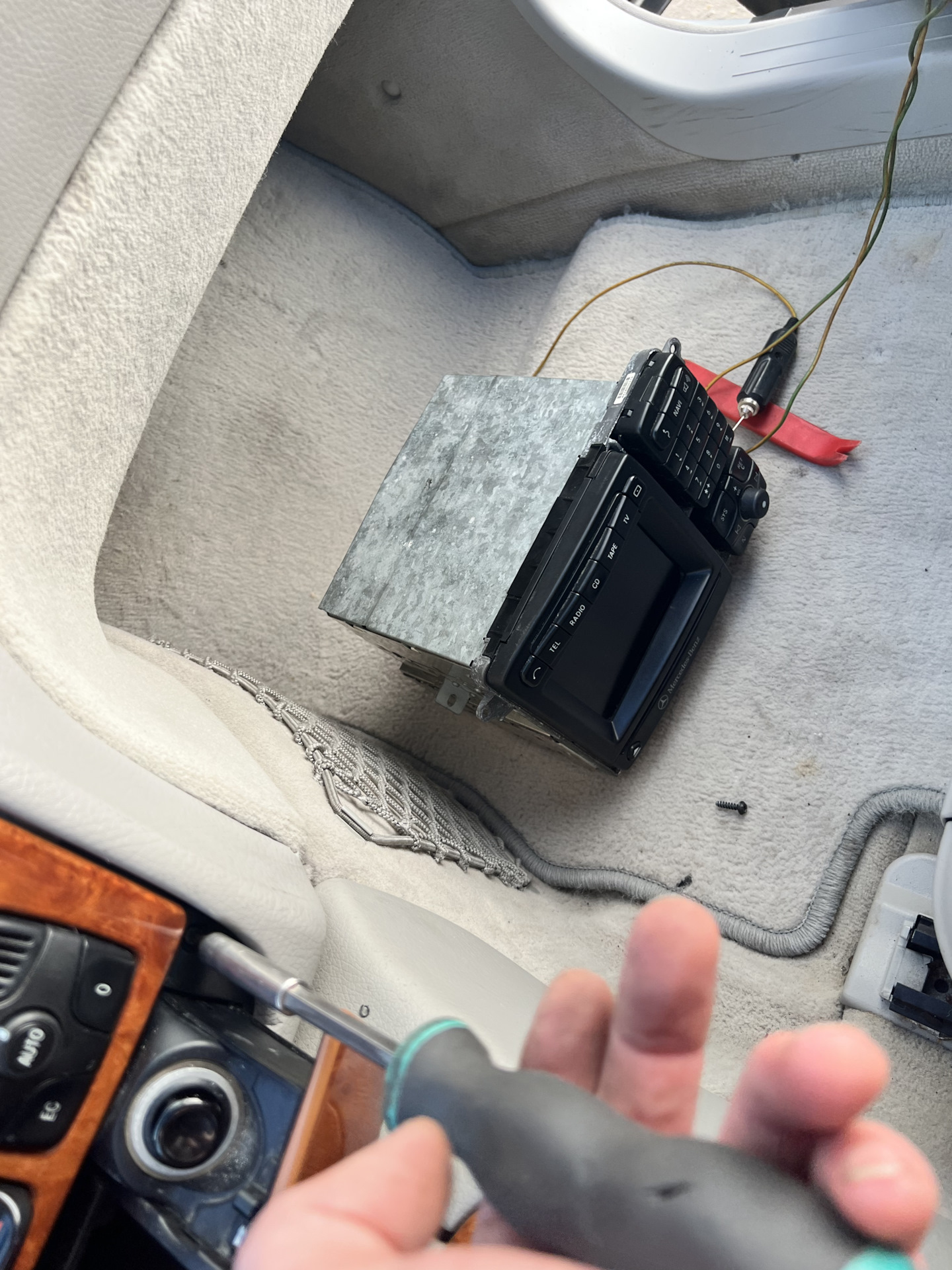 Вот и первые приветы ))) — Mercedes-Benz S-Class (W220), 3,2 л, 1999 ...