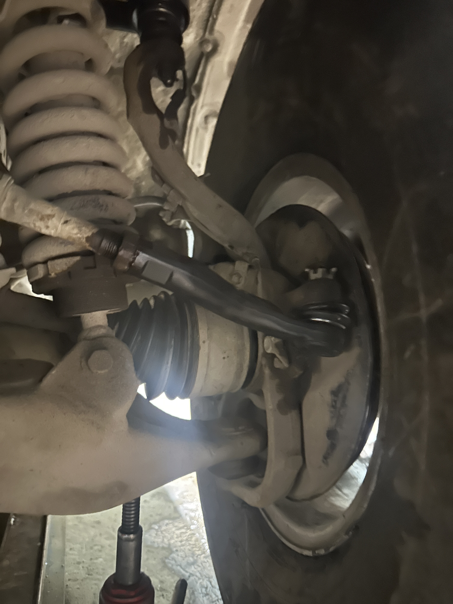 Верхние рычаги на месте! — Toyota Land Cruiser 100, 4,2 л, 2007 года ...