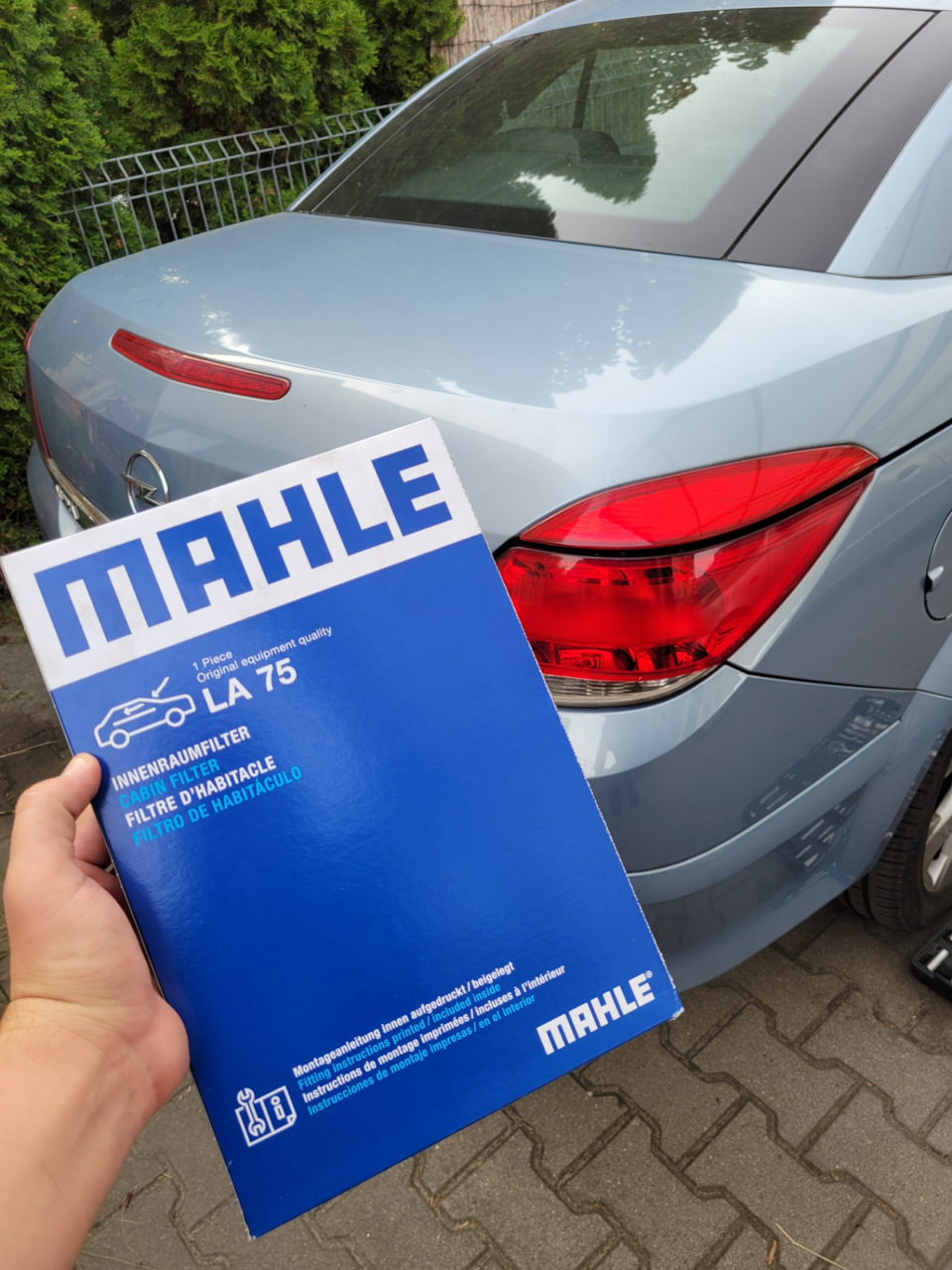 LA75 Фильтр, воздух во внутренном пространстве MAHLE KNECHT | Запчасти ...