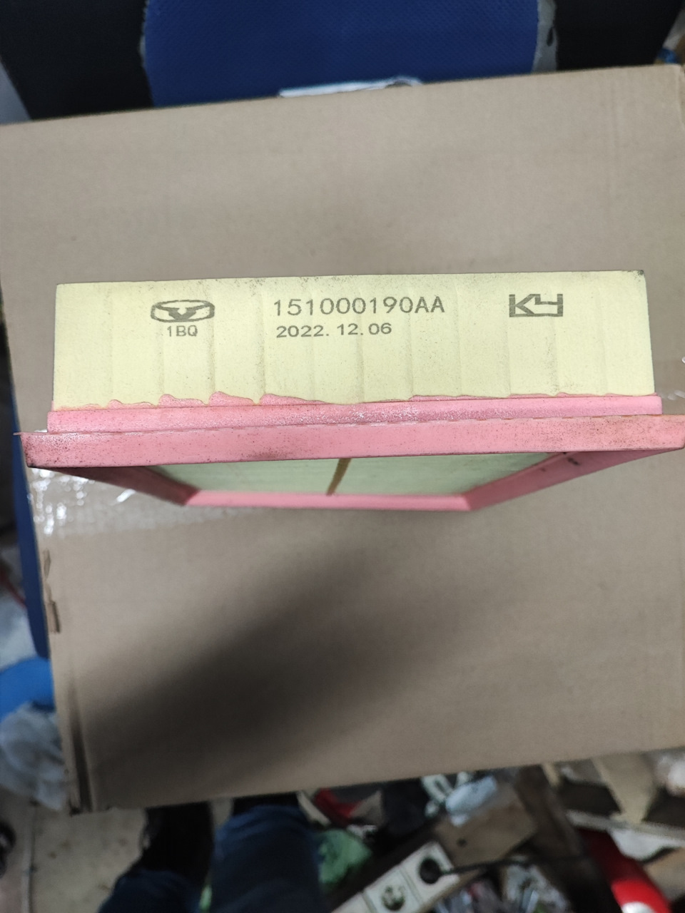 151000190AA Воздушный фильтр CHERY | Запчасти на DRIVE2