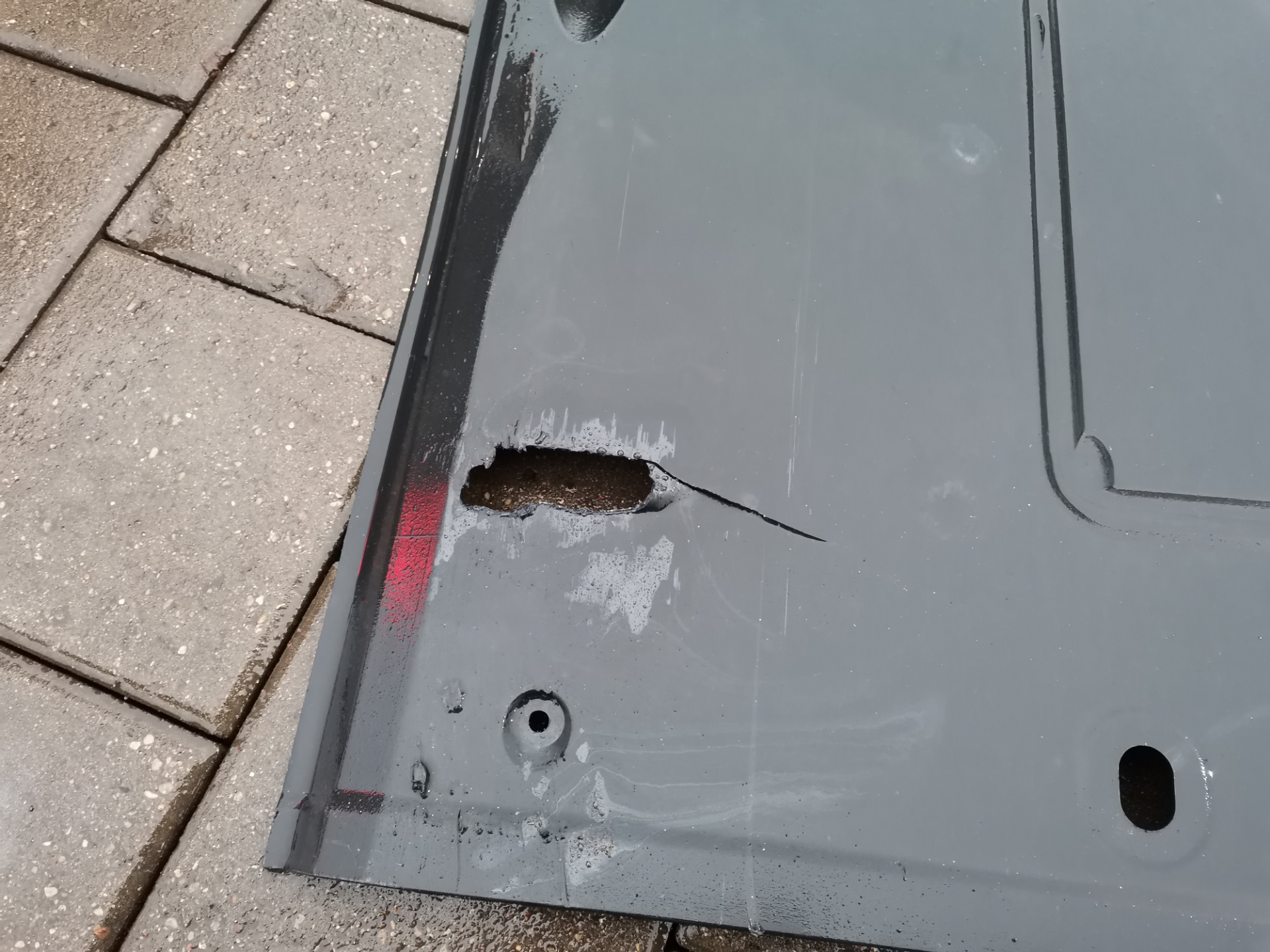 Замена обшивки днища. — Skoda Superb Combi (Mk2), 1,6 л, 2014 года ...