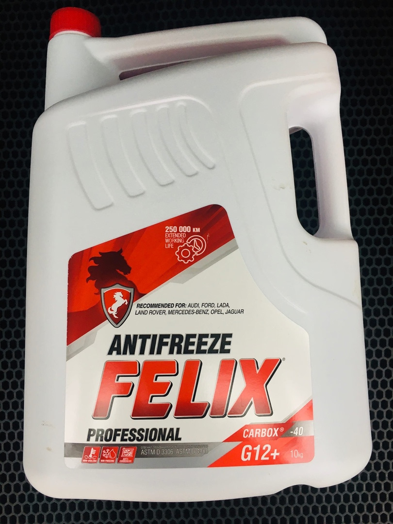Антифриз Felix G12+ Professional — Opel Zafira A, 1,6 л, 2000 года ...