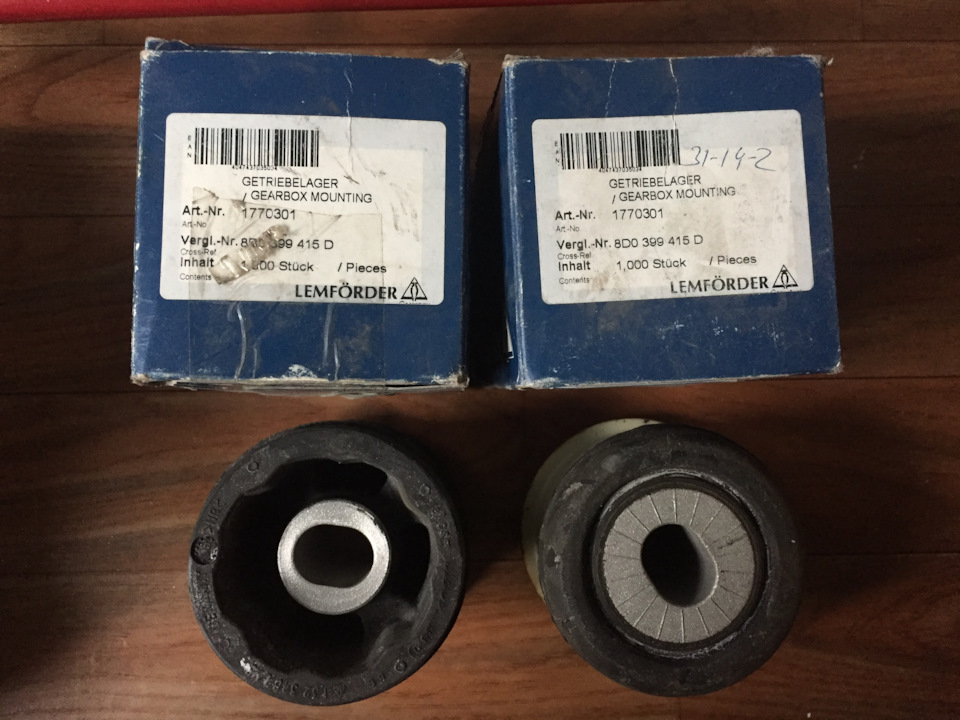 Сайлентблоки переднего подрамника Audi A4/A6 C5 Passat B5 на Audi A4 ...