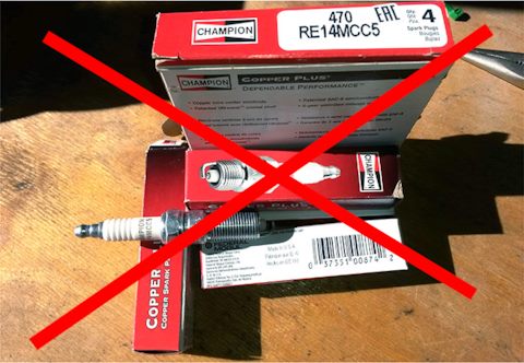 RE14MCC5 Свеча зажигания 5444 CHAMPION | Запчасти на DRIVE2
