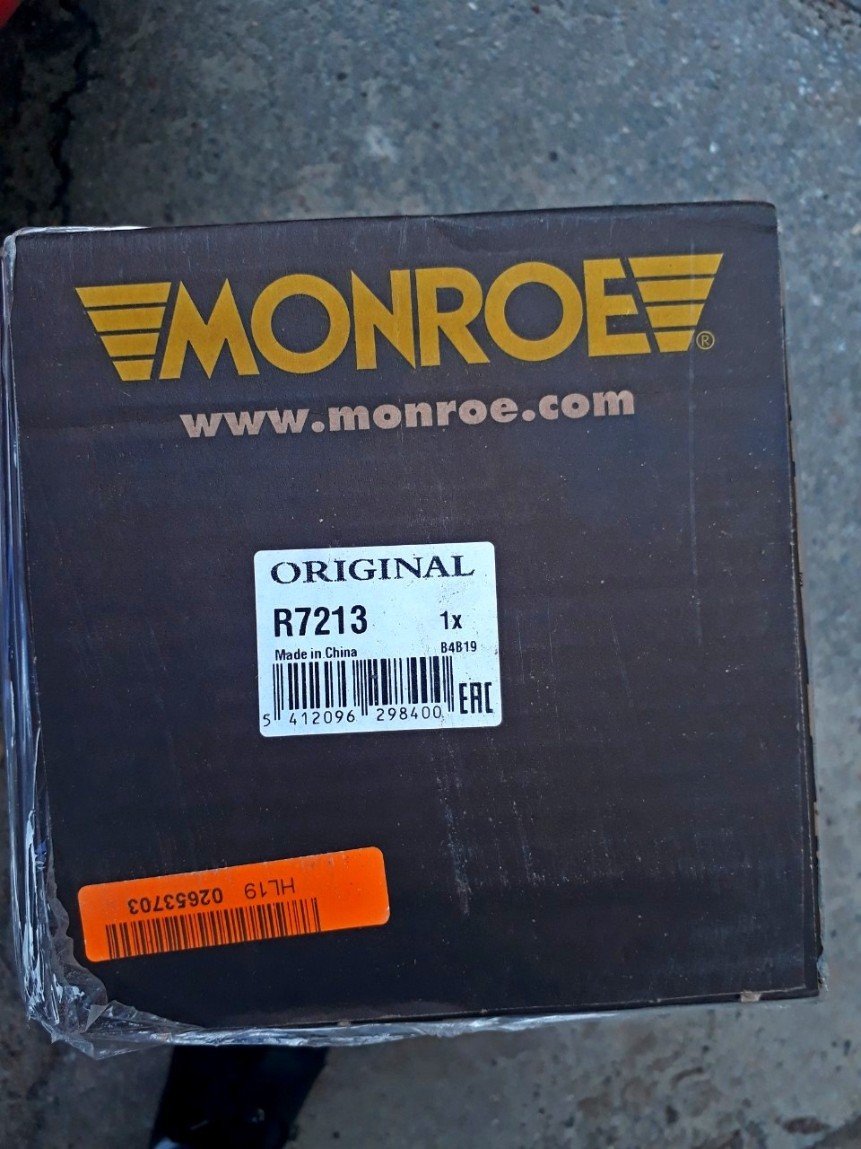 R7213 Амортизатор MONROE | Запчасти на DRIVE2