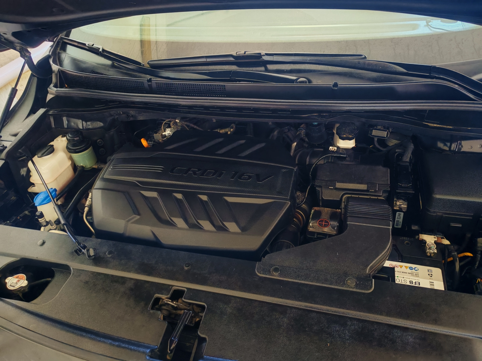 Мойка двигателя — KIA Carnival (3G), 2,2 л, 2019 года | мойка | DRIVE2