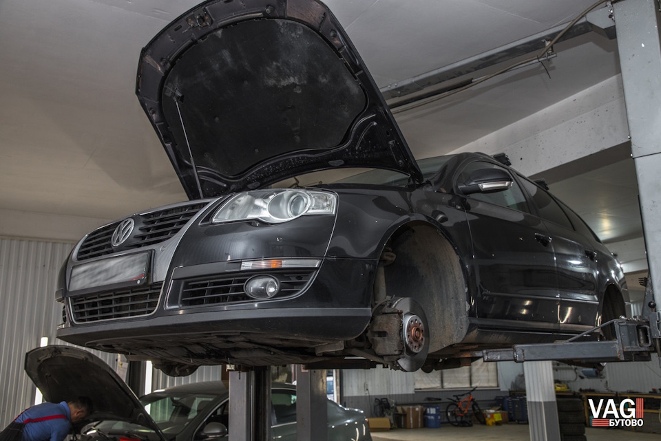 Тряхнём подвеску ч.1 — Volkswagen Passat Variant (B6), 2 л, 2009 года ...