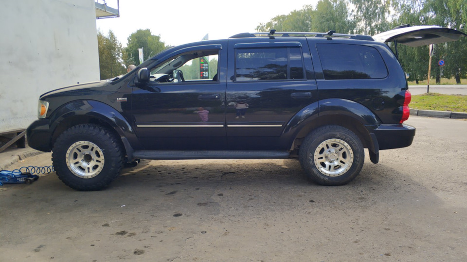 Toyo open country MT 295/70 r17 — Dodge Durango II, 5,7 л, 2007 года ...