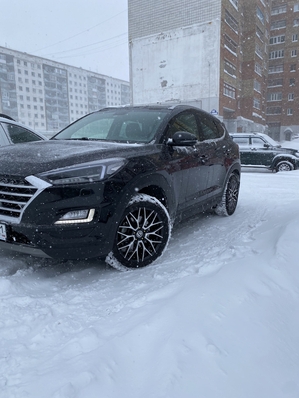 Новые HRE ( реплика ) r18 8j et 45 — Hyundai Tucson (TL), 2,4 л, 2020 ...