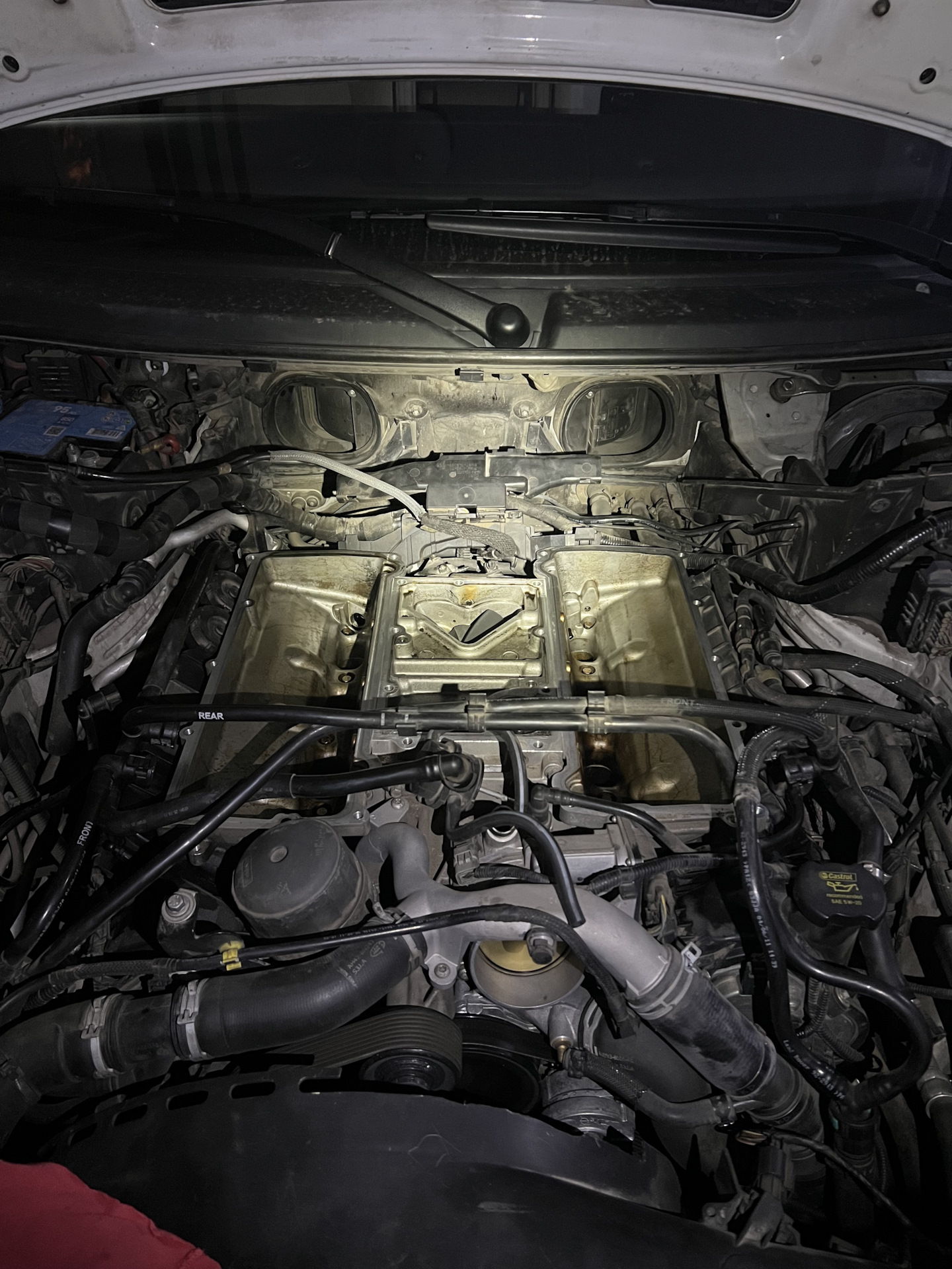 Дела наддувные. Бронь оптики. — Land Rover Range Rover (3G), 5 л, 2012 ...