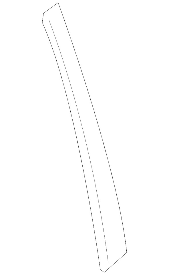 863631R010 ЛЕНТА-МОЛДИНГ ДВЕРИ С АДГЕЗИВНЫМ СЛОЕМ KIA HYUNDAI ...