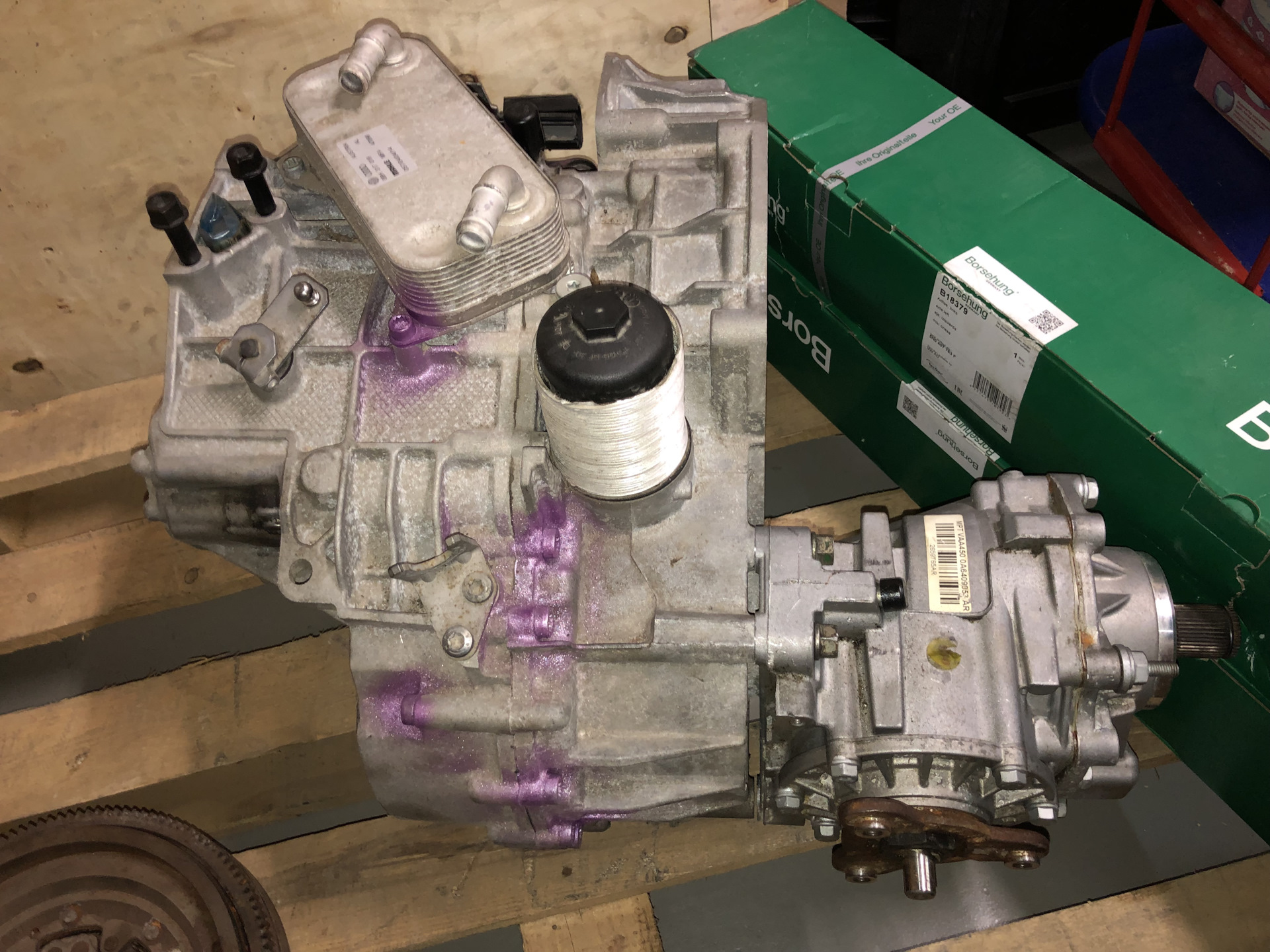 Заметка (Свап на DSG, часть 4, собираю запчасти, запись обновляется ...